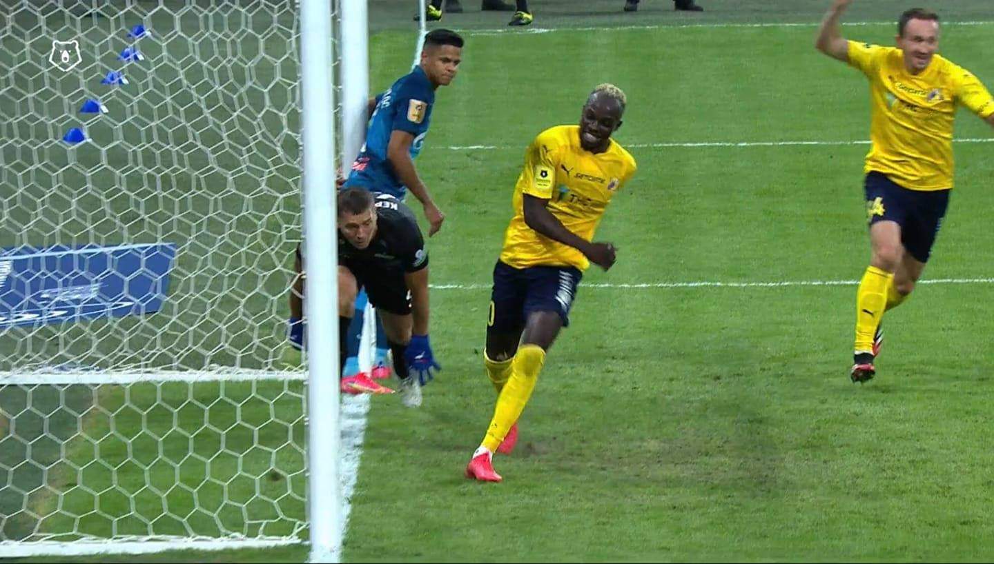 Ali Sowe opens scoring account in Russia - The Point