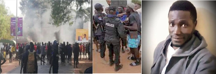 Angry mob in Bakau vandalize police station as missing taxi driver ...