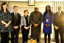 Barrow’s Diplomatic Push at UNGA: Kosovo, MCC, and Cherie Blair in ...