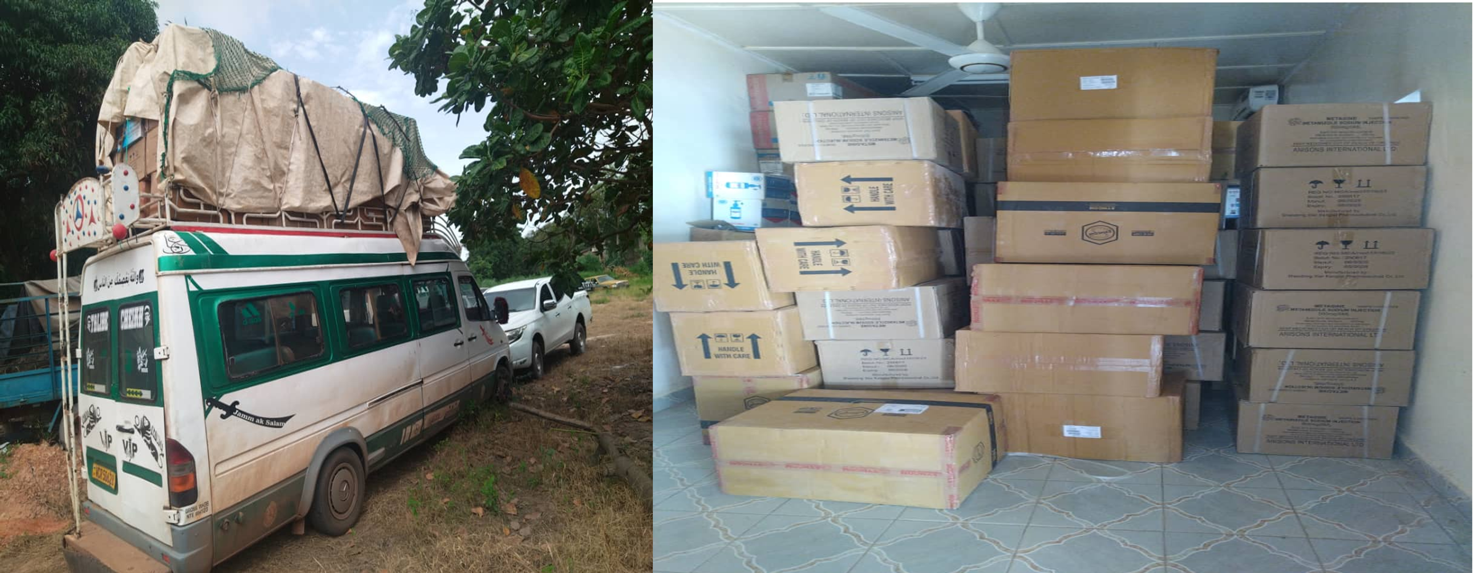 DLEAG seizes 125 boxes of medical items in late-night drug bust - The Point