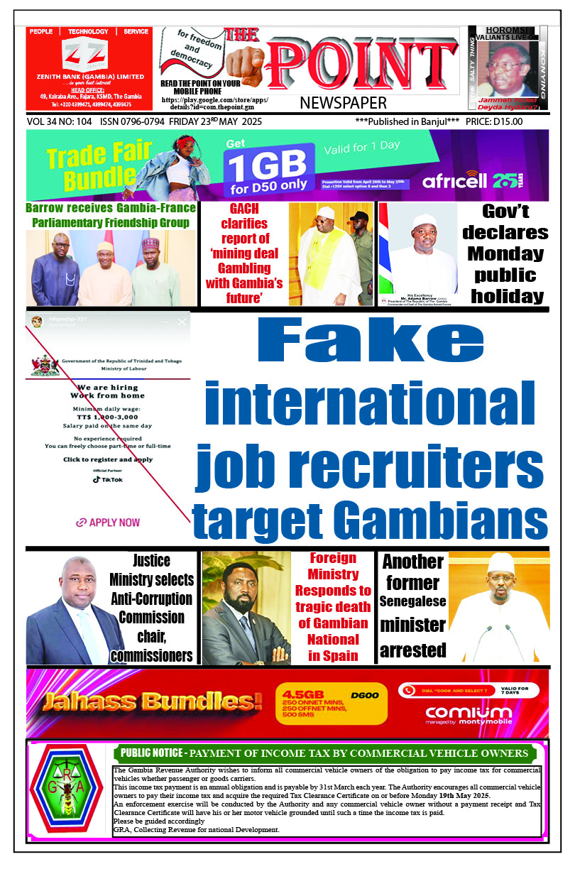 The Point Newspaper 23/05/2025 - The Point