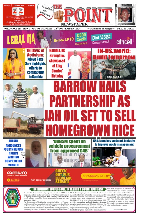 The Point Newspaper - The Point