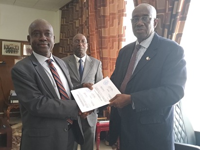 Justice Omar Njie sworn in as member of Judicial Service Commission - The Point