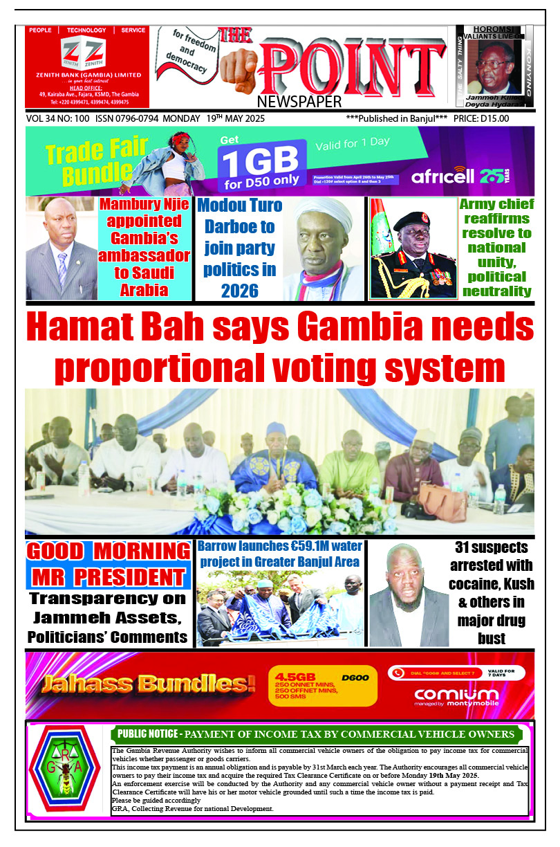 The Point Newspaper 19/05/2025 - The Point