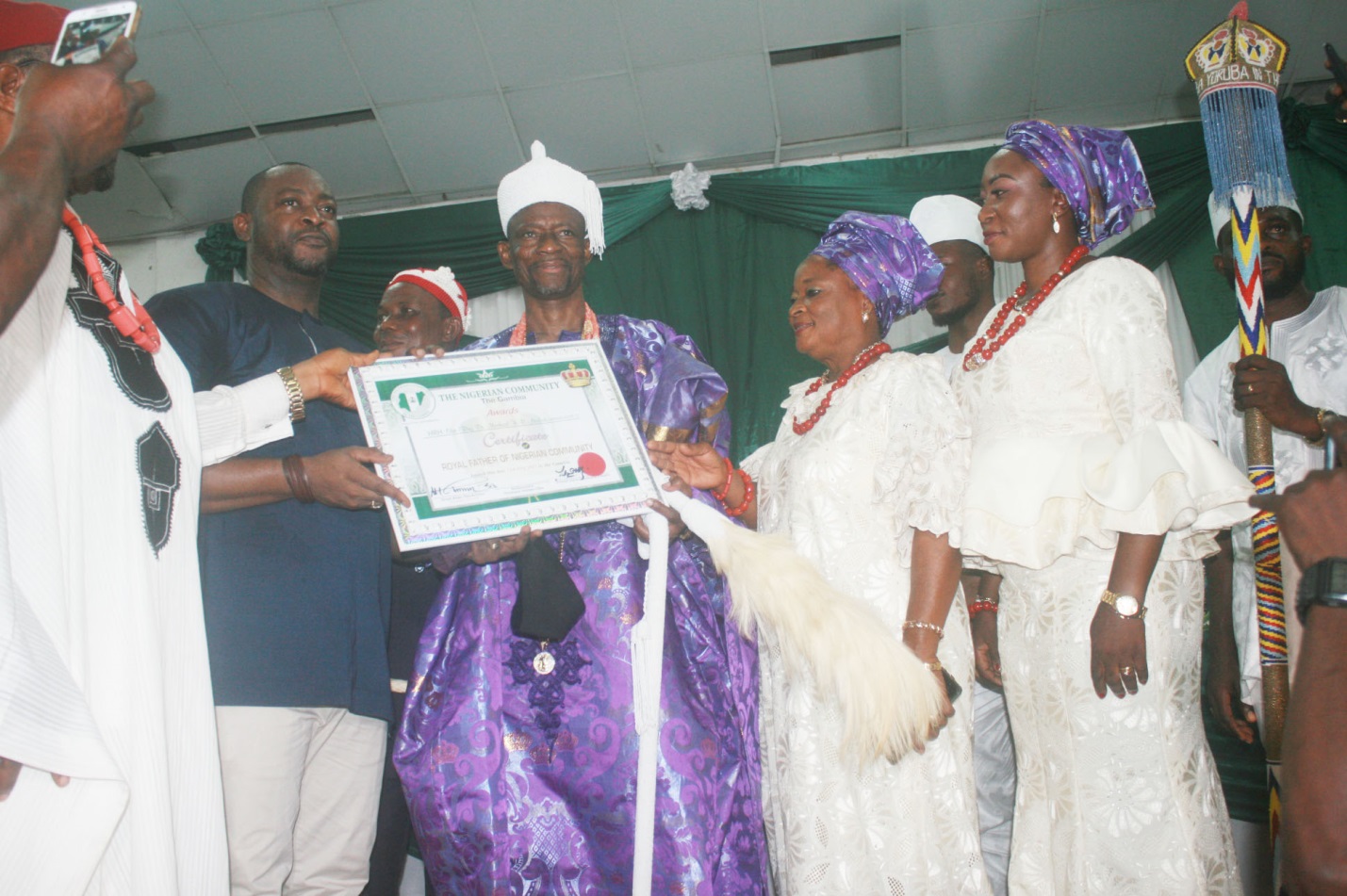 Nigerian Community in Gambia holds Royal Night Awards - The Point