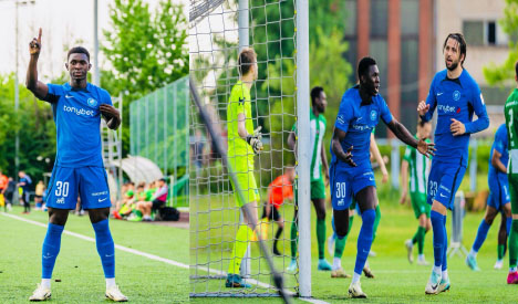 Haruna Rashid Njie notches maiden goal for Rigas Futbola klubs - The Point