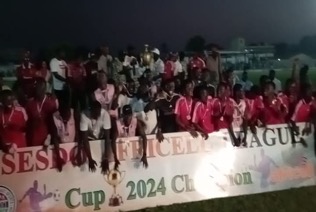 Spurs Youth Team lift Serrekunda East league trophy - The Point