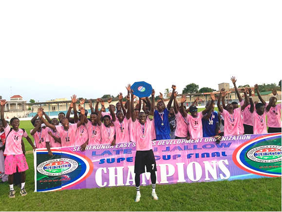 Spurs win late OJ Jallow Serrekunda East Super Cup trophy - The Point