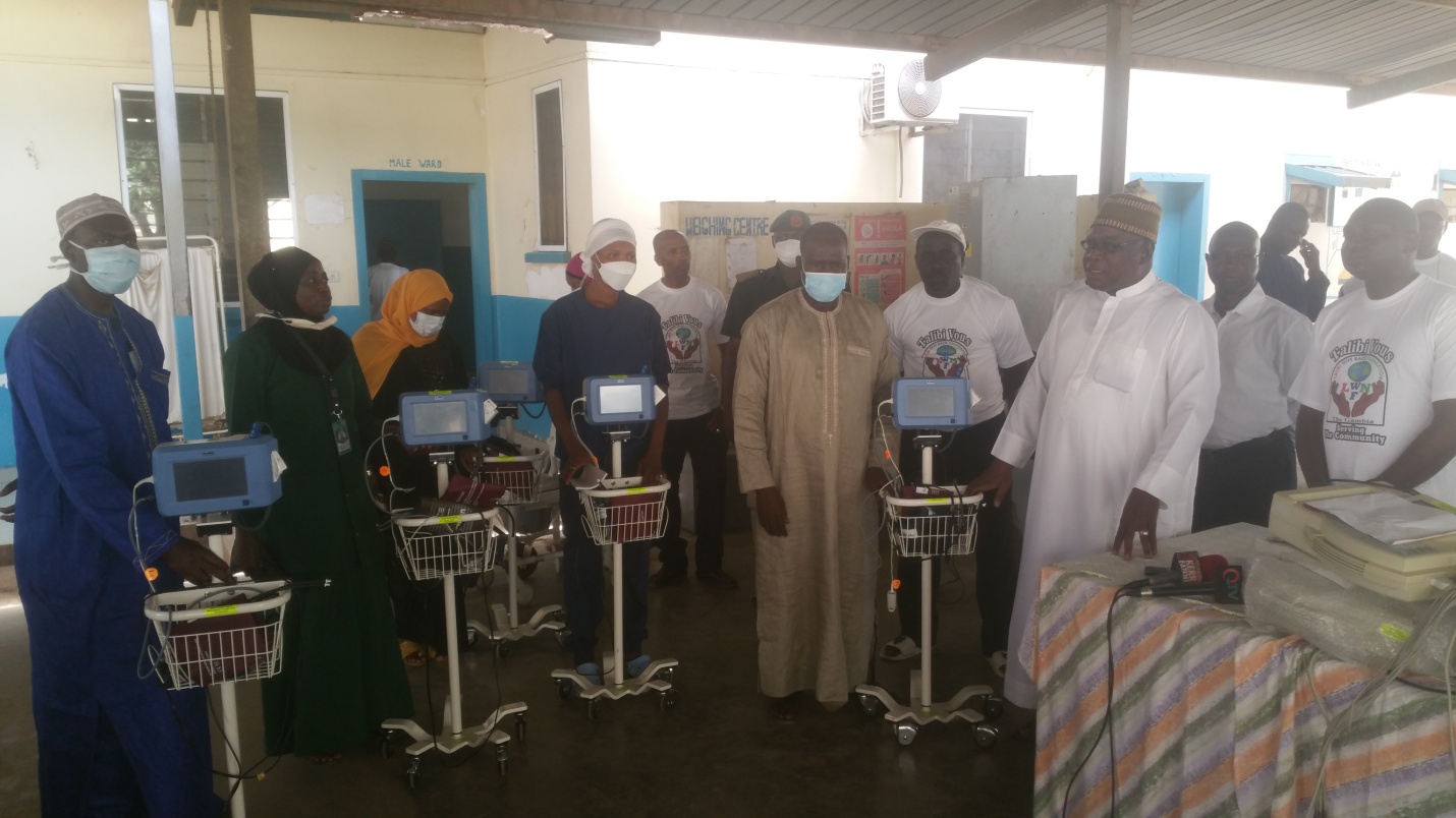 Talibi Vous complement govt’s efforts with D1.4m medical items donation ...