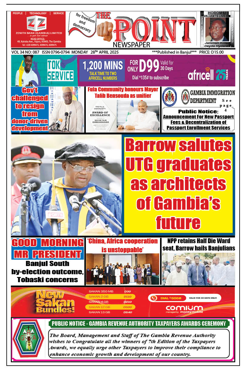 The Point Newspaper 28/04/2025 - The Point