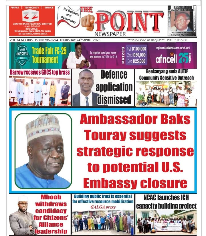 The Point Newspaper 24th April 2025 - The Point