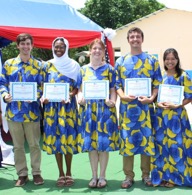 6 peace corps education volunteers sworn in - The Point