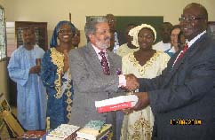 US Embassy Donates Educational Materials To UTG - The Point