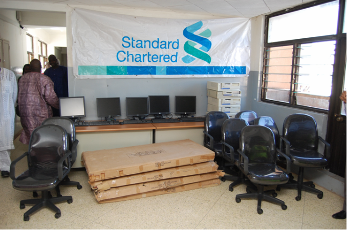 SCB equips Police Fraud Squad with equipment - The Point