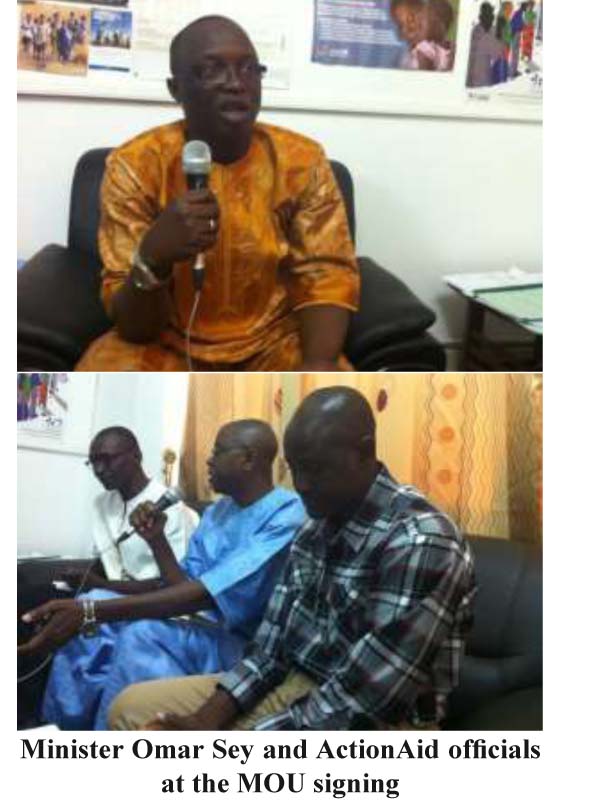 ActionAid signs MOU with Health Ministry, gives D350,000 for polio ...