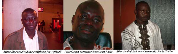 BYSA decorates Africell, West Coast Radio - The Point