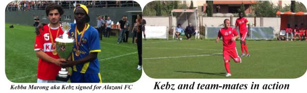 Alazani FC sign Kebba Marong - The Point