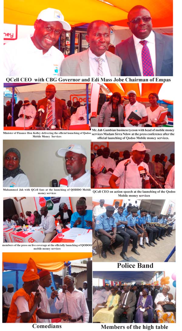 QCELL launches new baby “QODOO Mobile Money” Services - The Point