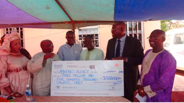 BAC presents D3.5M to Gamworks - The Point