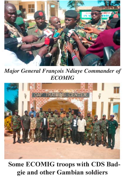 ‘ECOMIG stay in Gambia depends on security situation’ - The Point