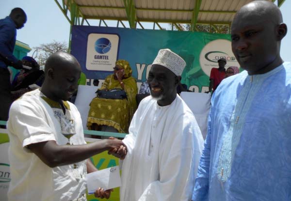 Gamcel/Gamtel Present Ramadan Gifts to GISC - The Point